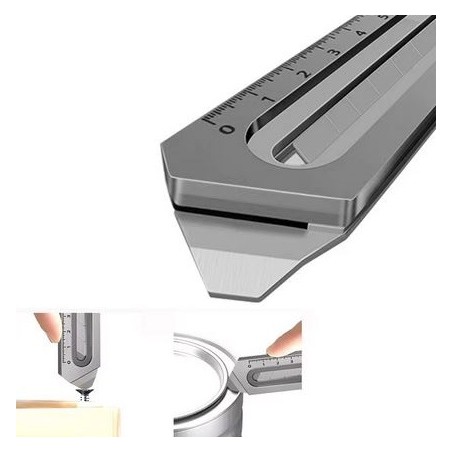 Cutter inox 18 mm pour composites