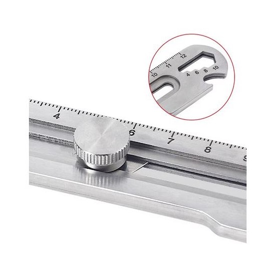 Cutter inox 18 mm pour composites