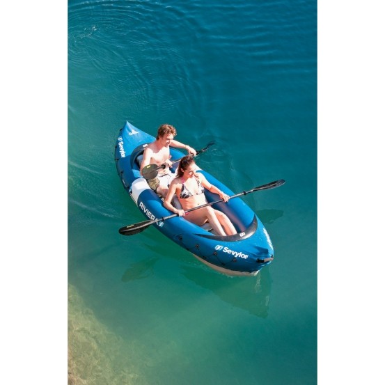 KAYAK GONFLABLE SEVYLOR RIVIERA 2 PERSONNES.