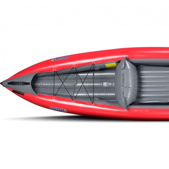 GUMOTEX SAFARI XL : kayak gonflable monoplace de rivière.