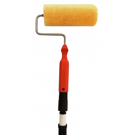 Rallonge télescopique pour rouleau enducteur.