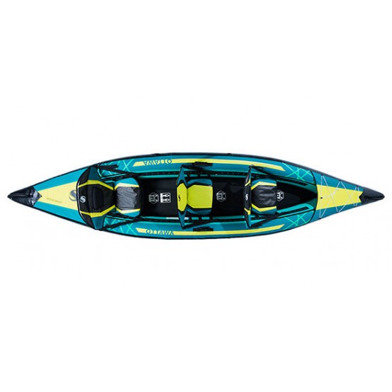 PACK KAYAK SEVYLOR OTTAWA kayak gonflable 3 places.